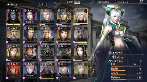 Warriors Orochi 4 All Characters PS4 YouTube