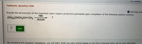 Solved Full Screen Testbank Question 038 Get Help Ans