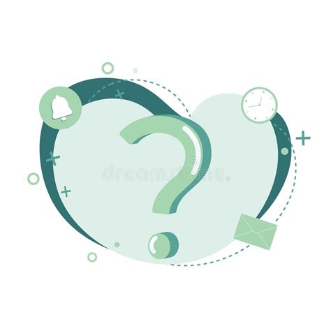 Question Mark Flat Vector Illustrations Stock Vector Illustration Of Graphic Symbol 251663675