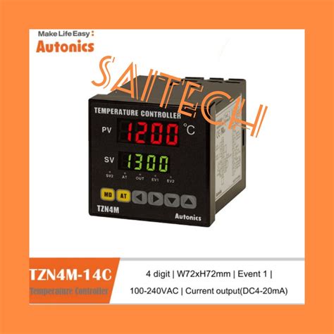 Jual Temperature Controller Autonics Tzn4m 14c Shopee Indonesia