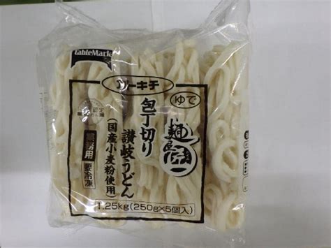 Jp 冷凍 テーブルマーク 麺屋匠包丁切りさぬきうどん250g×5玉×4袋 食品・飲料・お酒