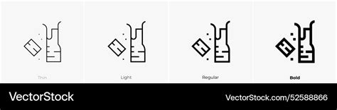 Maror Icon Thin Light Regular And Bold Style Vector Image
