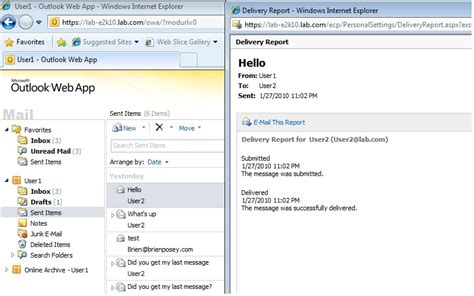 Technical Blog New OWA Features In Exchange Server