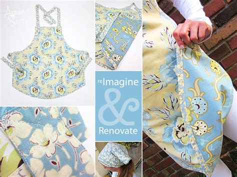 Re Imagine And Renovate French Country Apron And Headscarf Haushalt