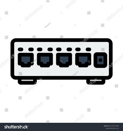 Network Switch Symbol