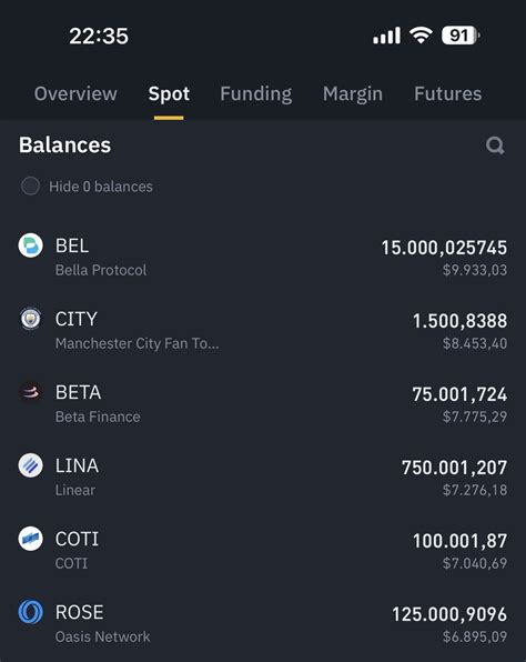 Paramatik on Twitter Güncel Binance sepetim LINA OOKI ve ROSE uzun vade güzel