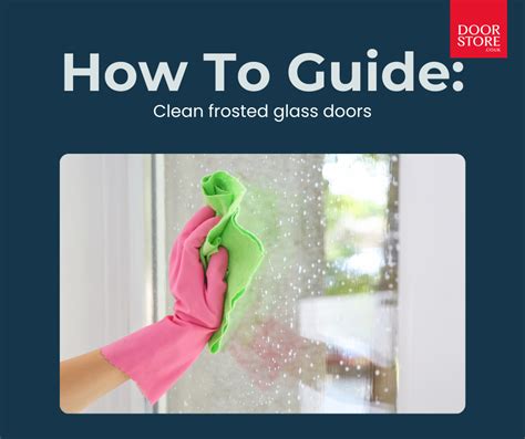How To Clean Frosted Glass Doors