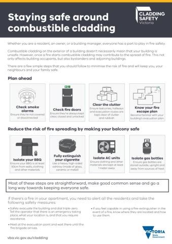 CLADDING SAFETY FACT SHEET Flipbook By Ironfishre FlipHTML5