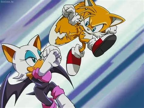 Sonic X E45 Rouge Tails By Geedirosso On Deviantart