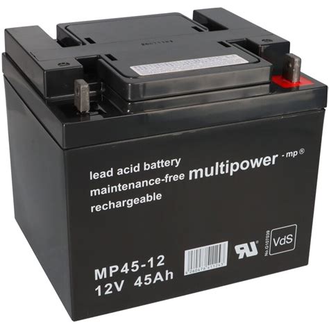 Multipower Blei-Akku AGM MP45-12 12V 45Ah online kaufen