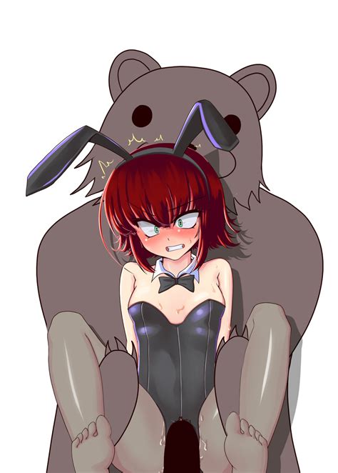 Rule 34 1girls Anger Annie Hastur Blush Bowtie Bunny Ears Bunnysuit