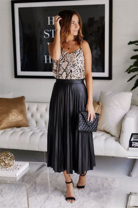 Cómo Lucir Moderna Con Una Falda Larga 17 Looks Para Mujeres De 10