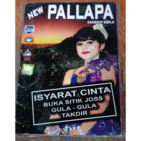 Jual Kaset Vcd Original New Palapa Dangdut Koplo Shopee Indonesia