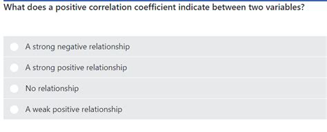 What Does A Positive Correlation Coefficient StudyX