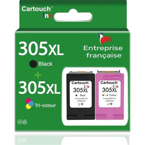 Entreprise Française 305Xl 2 Cartouches D Encre Compatible Pour