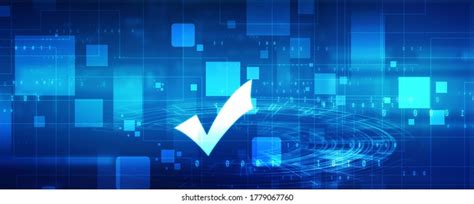 2d Illustration Checkbox Tick Sign Stock Illustration 1773539093 Shutterstock