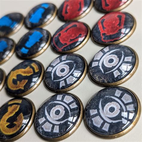 Mansions Of Madness Custom Glass Tokens Mega Pack Clue Search