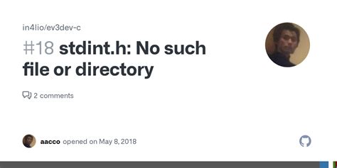 stdint h no such file or directory · issue 18 · in4lio ev3dev c · github