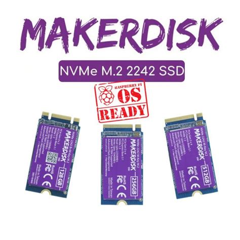512gb M2 Ssd Nvme Makerdisk Flashed With Raspberry Pi Os • Raspberrypidk