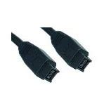 1394B-9P9P-6 - 1394b Firewire Cables - Male 9-pin to Male 9-pin - 6 ft