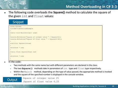 Object Oriented Programming Advanced Ppt