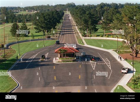 An Aerial View Of The Main Gate Base Vandenberg Air Force Base State