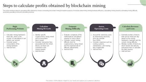 steps to calculate profits obtained by blockchain complete guide on how