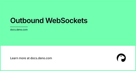 Outbound Websockets
