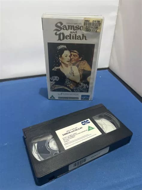 Samson And Delilah Vhs Video Cecil B Demilles £999 Picclick Uk
