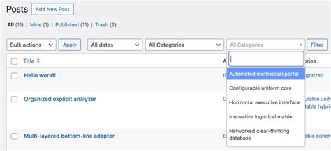 How To Add Admin Taxonomy Filters In Wordpress Taxopress