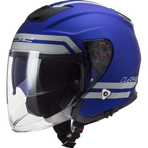 Casco Ls2 Infinity Hyper Azul Mate — Totmoto