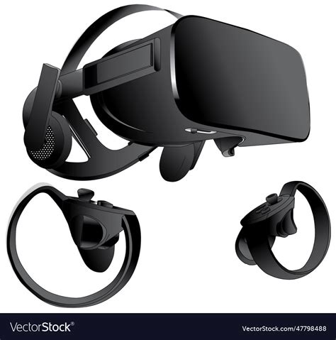 Oculus Rift Royalty Free Vector Image Vectorstock