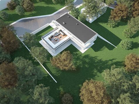 Villa C By Ng Architects On Behance Modern Villa Design Village
