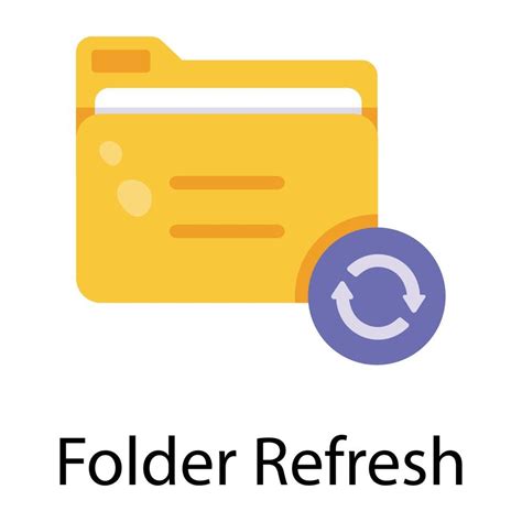 Trendy Folder Refresh 19480925 Vector Art At Vecteezy