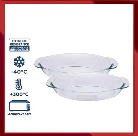 Pyrex Glass Tray 2 Pcs Set Furniture And Home Living Kitchenware