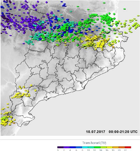 El temps a Palamós Dilluns de juliol la calor s incrementa però amb cumulonimbus cap al nord