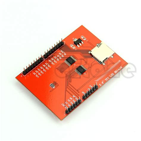Купить коснитесь панели 2 4 Lcd Tft щит Tf модуль чтения микро Sd для Arduino Uno R3 в интернет