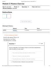 Module Mastery Exercise WA GEO C Pdf Module Mastery Exercise WA