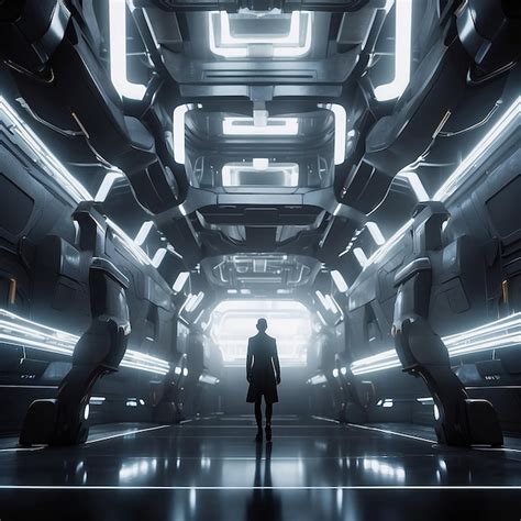 Premium Photo Future Tech Abstract Background