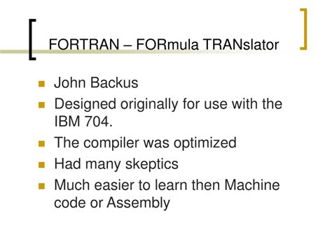 Ppt Fortran Powerpoint Presentation Free Download Id 993042
