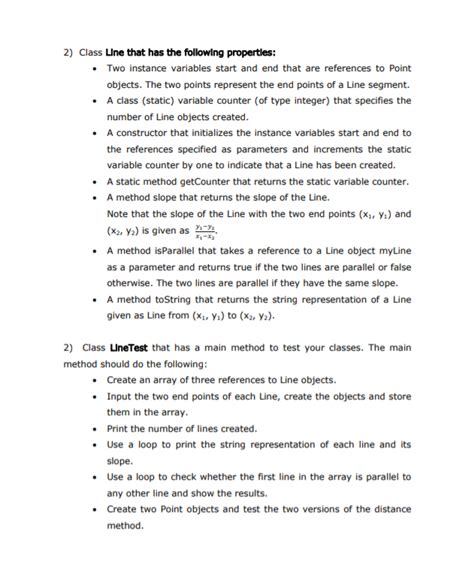 Solved Implement The Following Classes Class Point That Chegg
