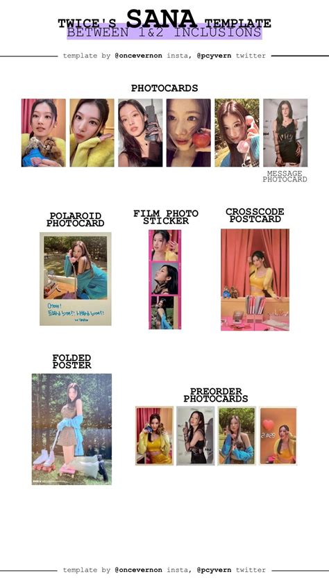 Twice Between 1 2 All Jeongyeon Photocards Extra And Other Template