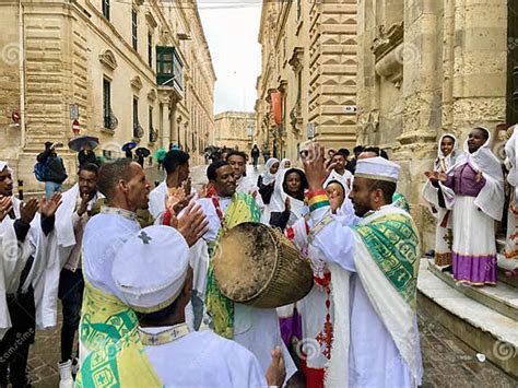 Epiphany Of Eritrean Orthodox Christians Editorial Image Image Of