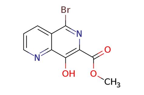 EMolecules Methyl 5 Bromo 8 Hydroxy 1 6 Naphthyridine 7 Carboxylate