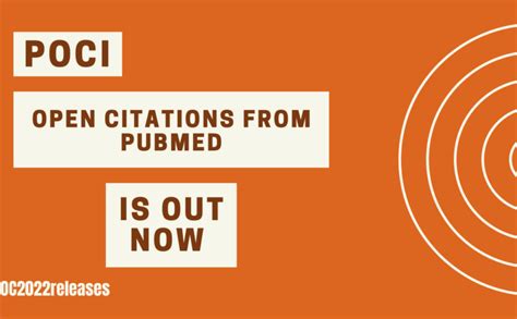 Discover Poci The Index Of Open Citations From Pubmed Opencitations Blog
