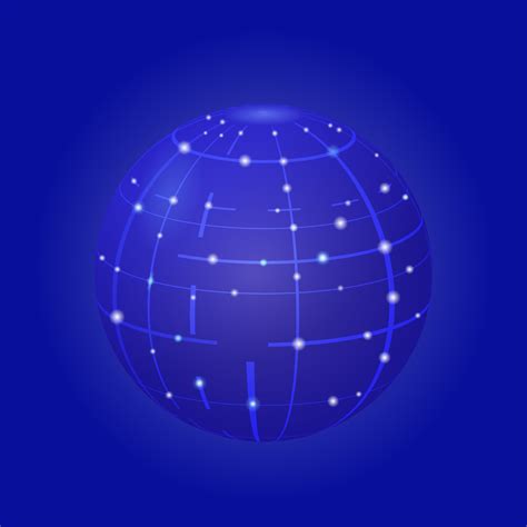 Abstract Sphere With Dots 11341122 Vector Art At Vecteezy