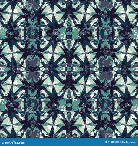 Intersecting Geometric Seamless Pattern Design Stock Vector