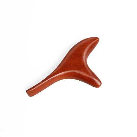 Vietnamese Rosewood Massage Tool Wooden Cross Shaped Nose And Foot