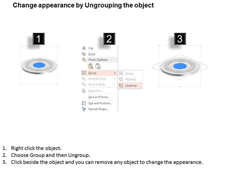 Four Staged Circular Concentric Diagram With Icons Powerpoint Template Slide PowerPoint Slide