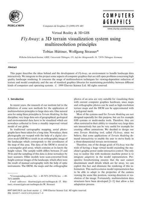 Pdf Flyaway A 3d Terrain Visualization System Using Multiresolution